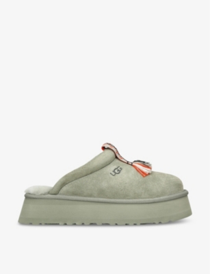 UGG - Tazzle tassel suede slippers | Selfridges.com