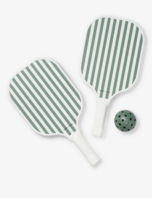 SUNNYLIFE - The Vacay stripe-print pickle ball set | Selfridges.com