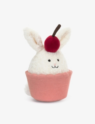 JELLYCAT - Dessert Bunny Cupcake soft toy 14cm | Selfridges.com