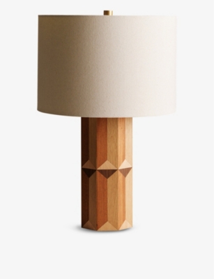 SOHO HOME Arwen linen table lamp Selfridges
