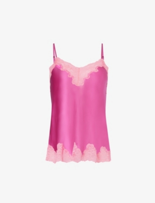 NK IMODE - Morgan V-neck silk pyjama top | Selfridges.com