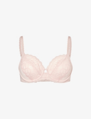 WACOAL - Raffiné plunge stretch-lace bra | Selfridges.com