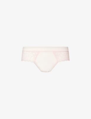 WACOAL - Raffiné floral-pattern stretch-lace briefs | Selfridges.com