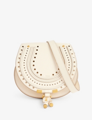 CHLOE - Marcie leather cross-body bag | Selfridges.com