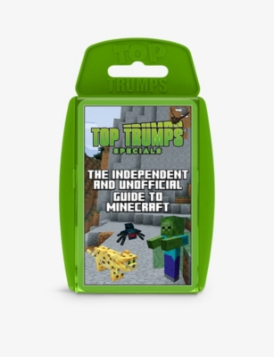 POCKET MONEY - Minecraft Top Trumps cards | Selfridges.com