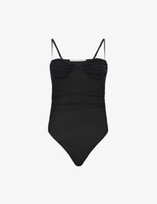 CAMILLA AND MARC - Majorelle sheer stretch-woven bodysuit | Selfridges.com