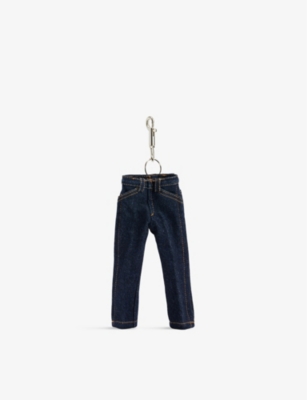 TOGA - Mini Jeans branded fabric key ring | Selfridges.com