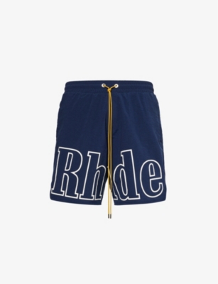RHUDE - Track brand-logo shell shorts | Selfridges.com