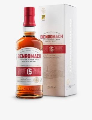 BENROMACH - 15-year-old Speyside single malt Scotch whisky 700ml ...