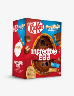 KIT KAT - KitKat Caramel Cookie Collision Easter egg 512g | Selfridges.com