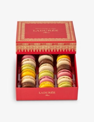 LADUREE - Napoloeon macaron gift box of 18 | Selfridges.com