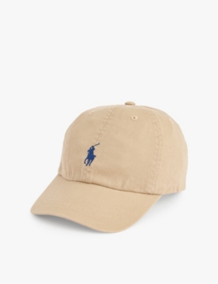 POLO RALPH LAUREN - Kids' logo-embroidered cotton cap | Selfridges.com