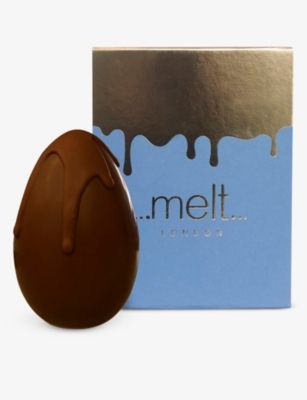 MELT - Sea salt dark chocolate Easter egg 300g | Selfridges.com