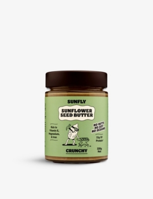 SUNFLY - Sunfly Crunchy sunflower seed butter 330g | Selfridges.com