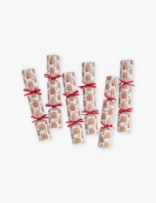 SELFRIDGES EDIT - Gingerbread house box of 6 Christmas crackers 31cm ...