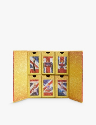 SELFRIDGES EDIT - British Icon Box Set Of 6 glass Christmas decorations ...