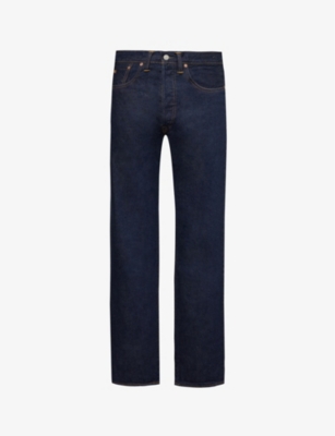 RRL - Straight-leg mid-rise regular-fit jeans | Selfridges.com