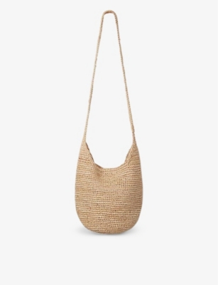 THE WHITE COMPANY - Simple raffia cross-body bag | Selfridges.com
