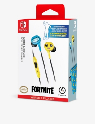 POWERA - Nintendo Switch Fortnite Peely wired earbuds | Selfridges.com