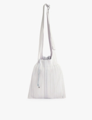 PLEATS PLEASE ISSEY MIYAKE - Bloom woven cross-body bag | Selfridges.com