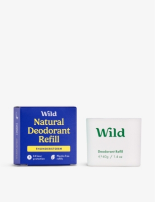 WILD - Thunderstorm natural deodorant refill 40g | Selfridges.com