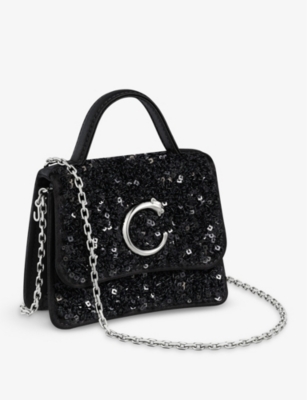 CARTIER - Panthère de Cartier chain small leather cross-body ...