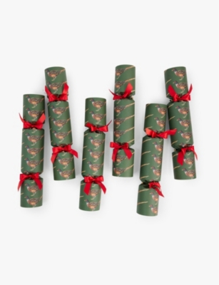 SELFRIDGES EDIT - London paper Christmas crackers pack of six ...
