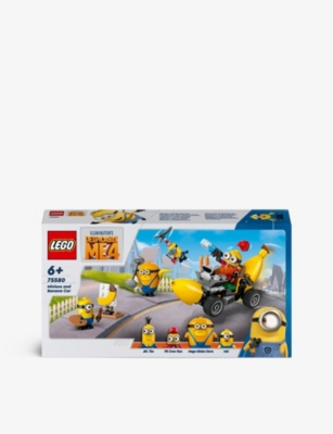 LEGO - LEGO® 75580 Minions and Banana Car playset | Selfridges.com