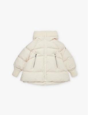 MONCLER - Ronda logo-patch shell-down jacket 6-10 years | Selfridges.com