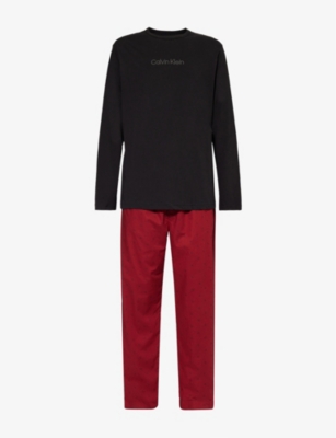 Mens pyjamas sets calvin klein store