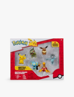 POKEMON - Shuckle Battle mini figurine set of 6 | Selfridges.com