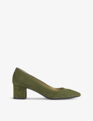 LK BENNETT - Clara pointed-toe suede heeled courts | Selfridges.com