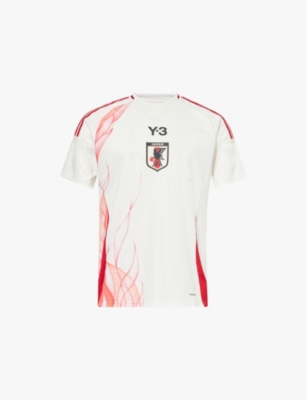 ADIDAS Y3 - 24 Away Football graphic-print regular-fit recycled ...