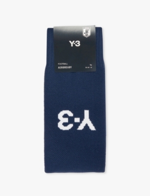 ADIDAS Y3 - Japan Football Association 24 Home logo-pattern stretch ...