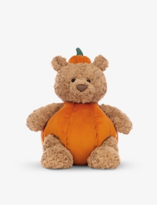 JELLYCAT - Bartholomew Bear Pumpkin soft toy 26cm | Selfridges.com