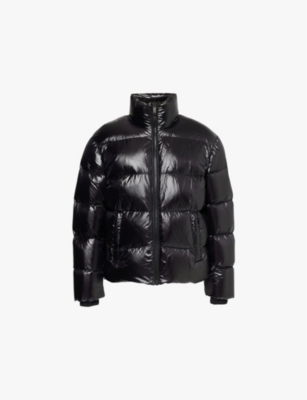 MOOSE KNUCKLES - Kings shiny puffer shell-down jacket | Selfridges.com