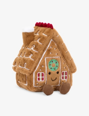 JELLYCAT - Amuseables Gingerbread House soft toy 22cm | Selfridges.com