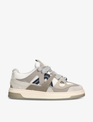 REPRESENT - Bully contrast-panel leather low-top trainers | Selfridges.com