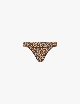 SAVAGE X FENTY - Soft N' Savage animal-pattern stretch-woven thong ...
