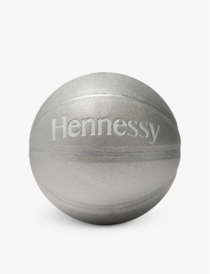 HENNESSY - Hennessy x Mitchell & Ness branded faux-leather basketball ...
