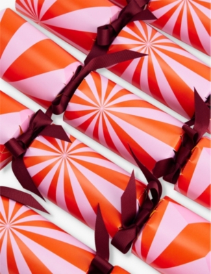 SELFRIDGES EDIT - London paper Christmas crackers pack of six ...