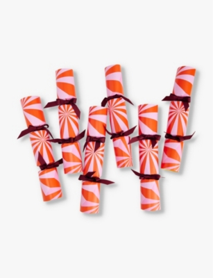 SELFRIDGES EDIT - London paper Christmas crackers pack of six ...