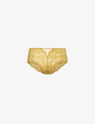 WACOAL - Natsuki Brazilian lace briefs | Selfridges.com
