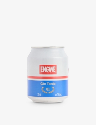 ENGINE GIN - Engine Gin and Tonic 237ml | Selfridges.com