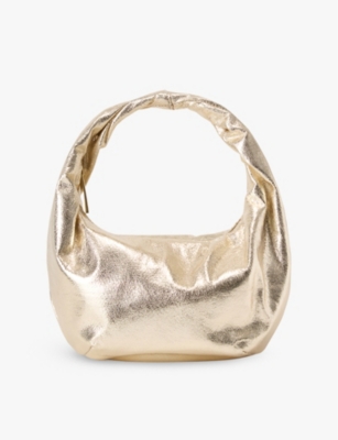 MALINA - Jemma metallic faux-leather tote bag | Selfridges.com