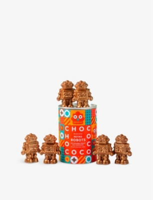 CHOCOCO - Retro Robots 47% milk chocolate 150g | Selfridges.com