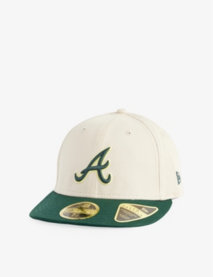 New Era Mens Light Beige Atlanta Braves Seasonal World Series Low ...