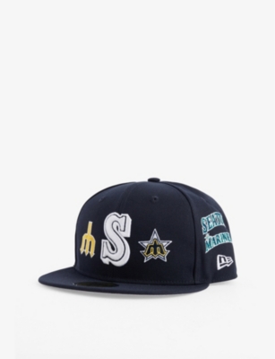 NEW ERA - MLB Cooperstown Patch Seattle Mariners 59FIFTY woven fitted ...