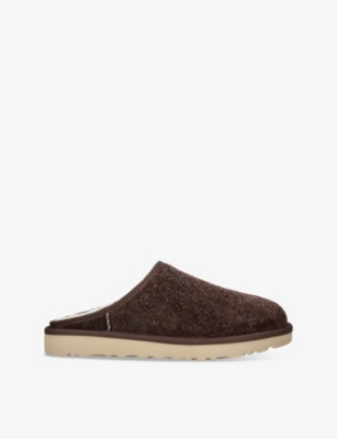 UGG - Classic shaggy suede slippers | Selfridges.com