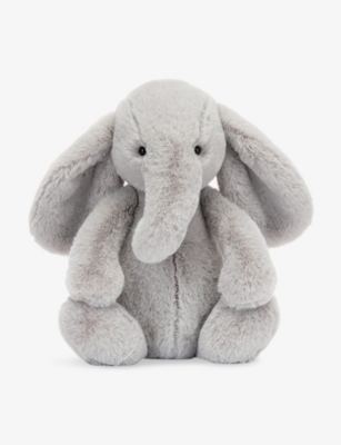 JELLYCAT - Bashful Luxe Elephant Thuddeus Original Soft Toy 31cm ...